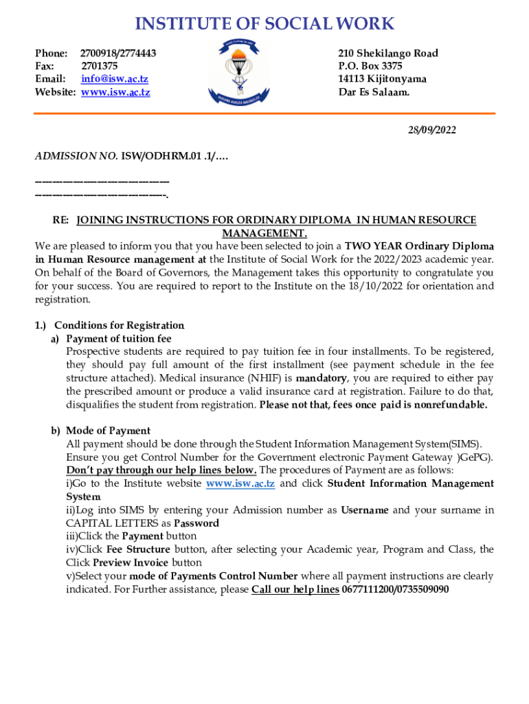 Fillable Online department of human resource Fax Email Print - pdfFiller