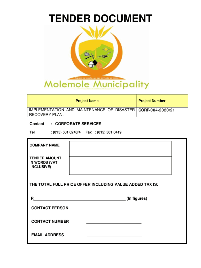 Fillable Online Disaster Recovery and Mitigation Fax Email Print - pdfFiller