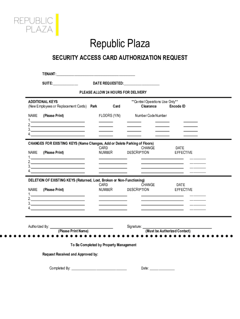 Fillable Online Keys, Access Cards and Tenant's Property Sample Clauses ...