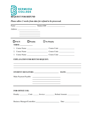 Fillable Online Credit & Refund Authorization Form Fax Email Print ...