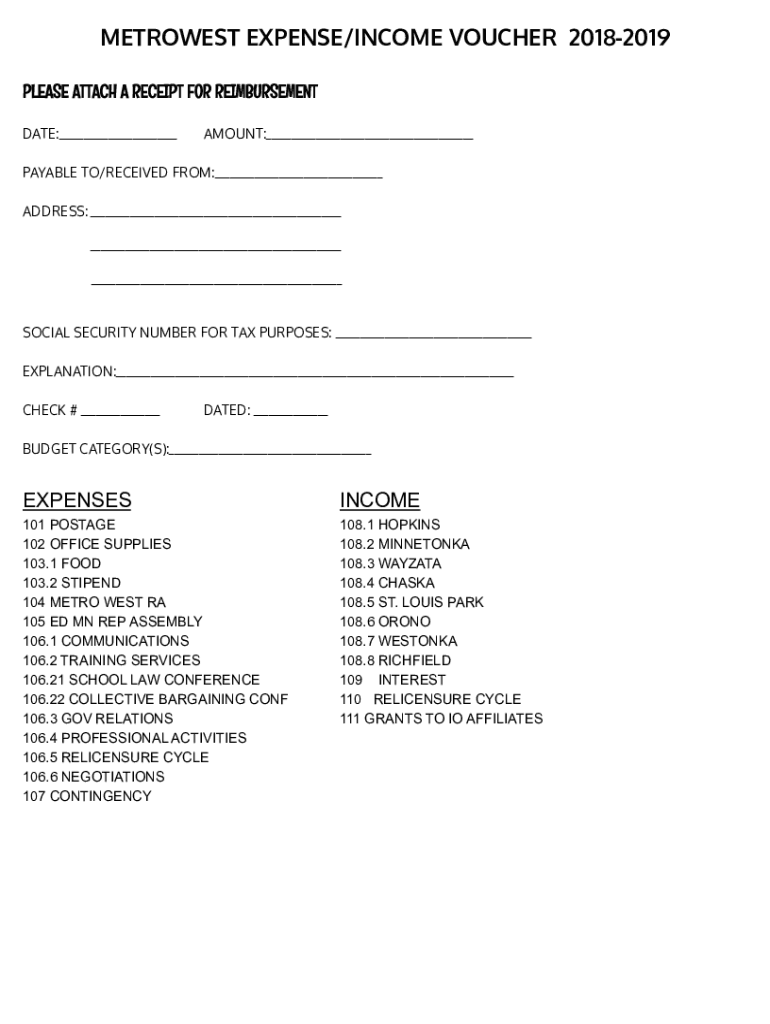 Fillable Online PLEASE ATTACH A RECEIPT FOR REIMBURSEMENT Fax Email ...