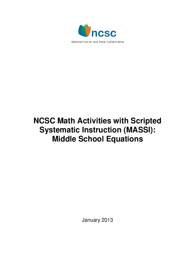 Fillable Online NCSC SCHEMA for Common Core State Standards ... Fax ...