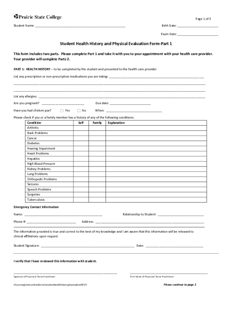 Fillable Online Medical Information Form Fillable Fax Email Print ...