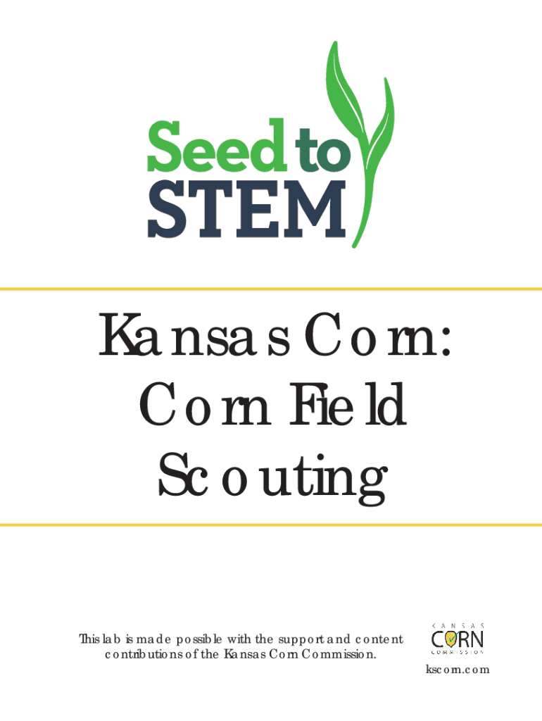 Fillable Online Kansas Corn CommissionKansas Corn Fax Email Print ...