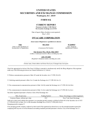 Fillable Online q1 2021 Form 8-K Fax Email Print - pdfFiller