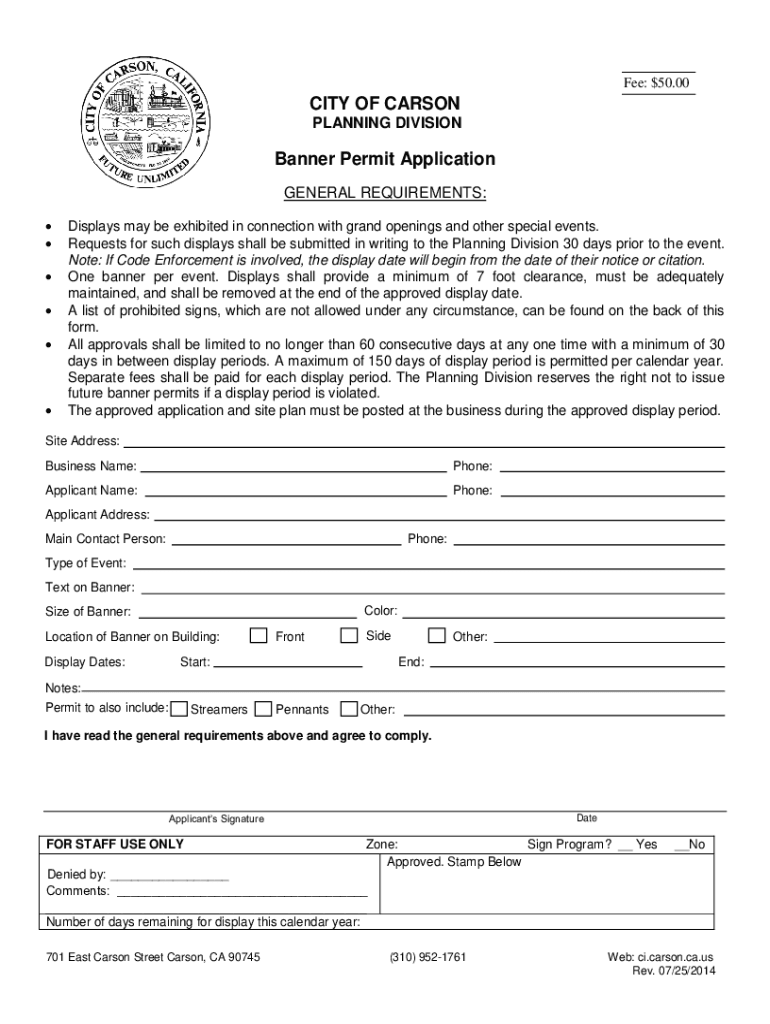 Fillable Online ci carson ca Accessory Dwelling Unit (ADU ...