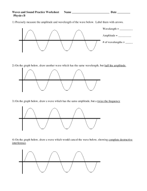 Fillable Online Wave Graph Practice Worksheet Fax Email Print - pdfFiller