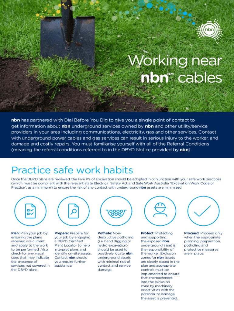 Fillable Online Neighbour not letting NBN technician dig nature strip ...