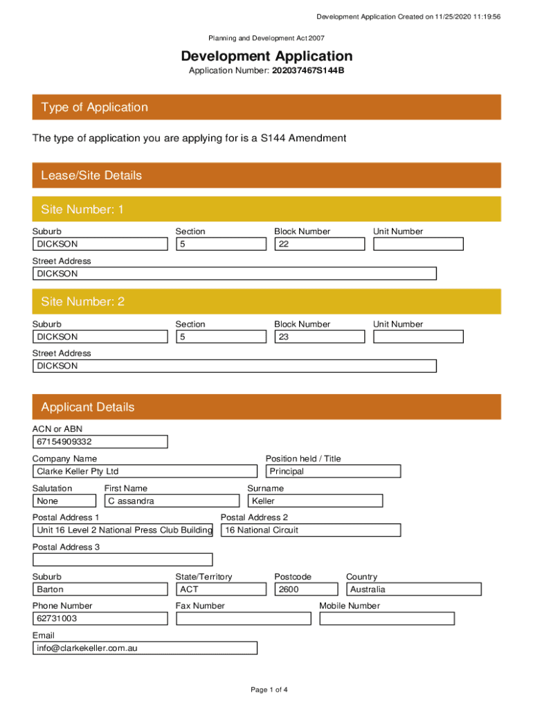 Fillable Online Planning and Development, and Residential Tenancies ... Fax Email Print - pdfFiller