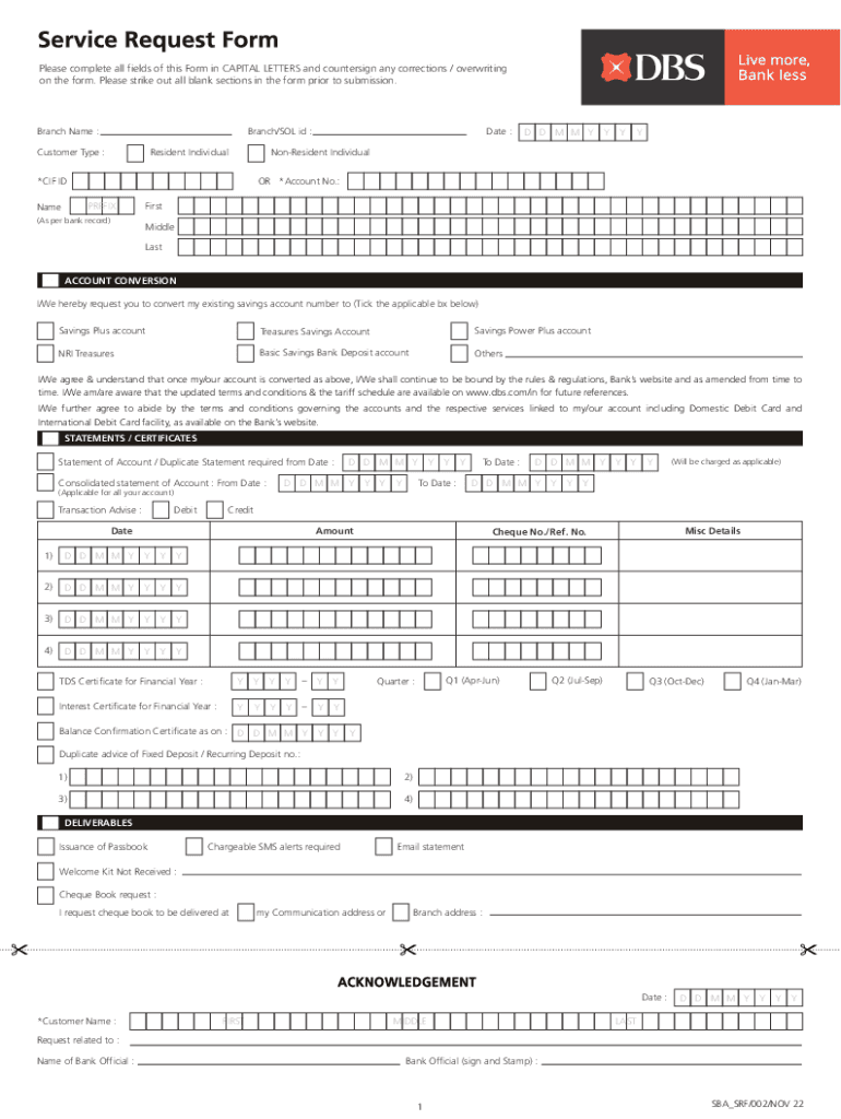 Fillable Online Service Request form.cdr Fax Email Print - pdfFiller