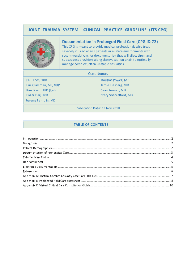 Fillable Online Department of Defense Trauma Registry Infectious ...