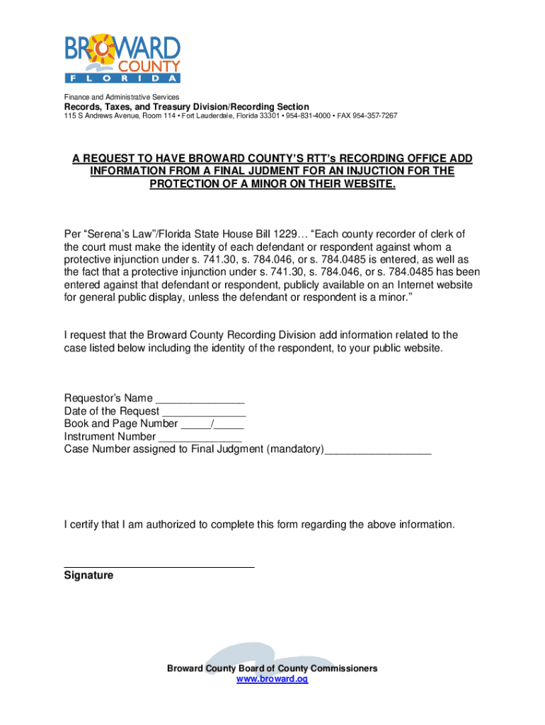 Fillable Online Records, Taxes and Treasury Service Locations Fax Email ...