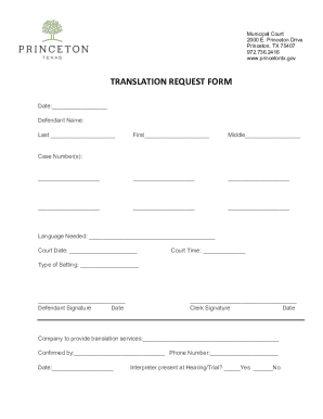 Fillable Online translation request form.docx Fax Email Print - pdfFiller