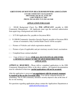 Fillable Online Greystone Hoa - Fill Online, Printable, Fillable, Blank ...