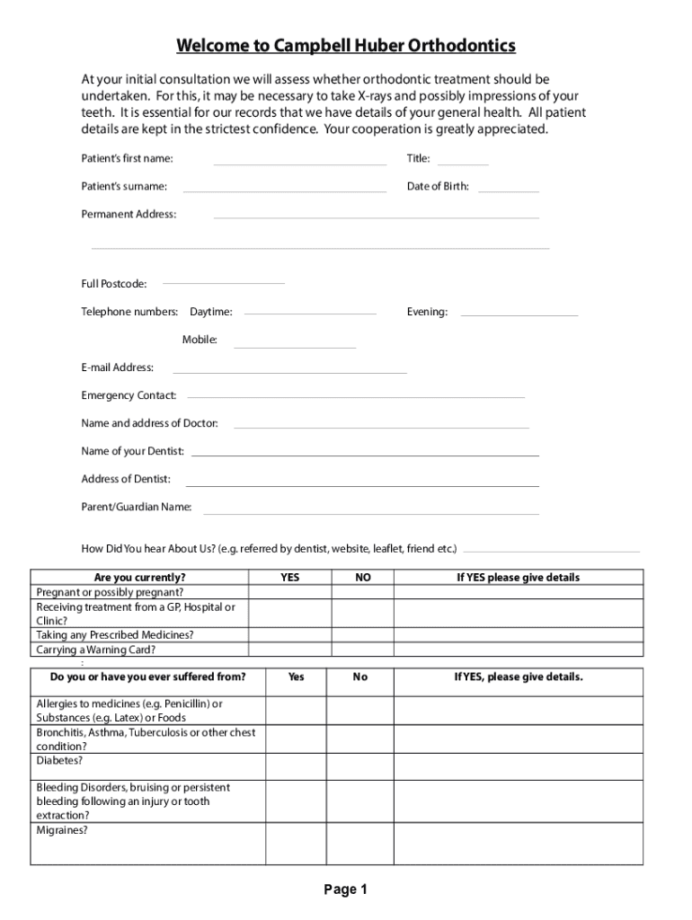 Fillable Online Everything You Need to Know about X-rays and Starting ... Fax Email Print ...