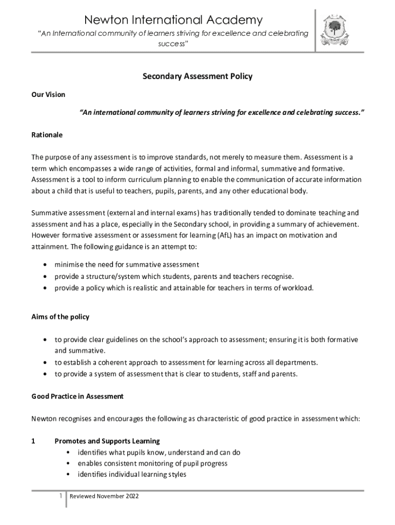 Fillable Online Newton International Academy, Smash Fax Email Print ...