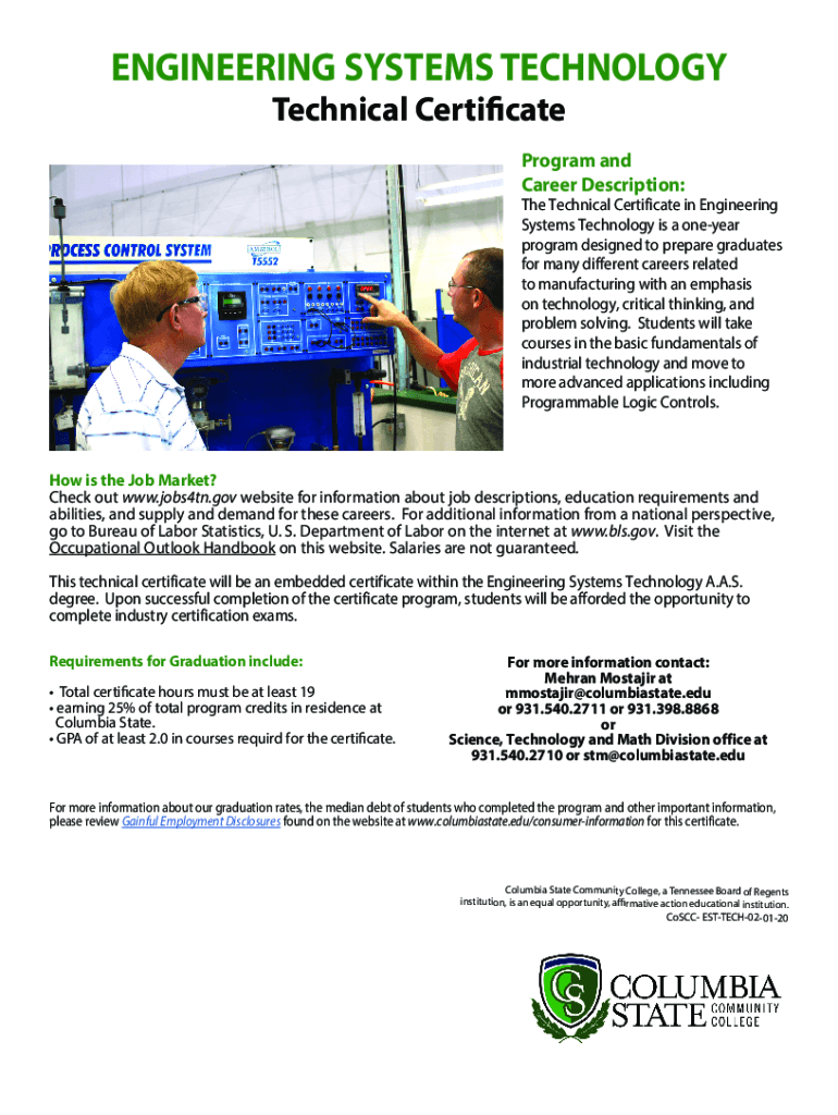 Fillable Online ENGINEERING SYSTEMS TECHNOLOGY Fax Email Print - pdfFiller