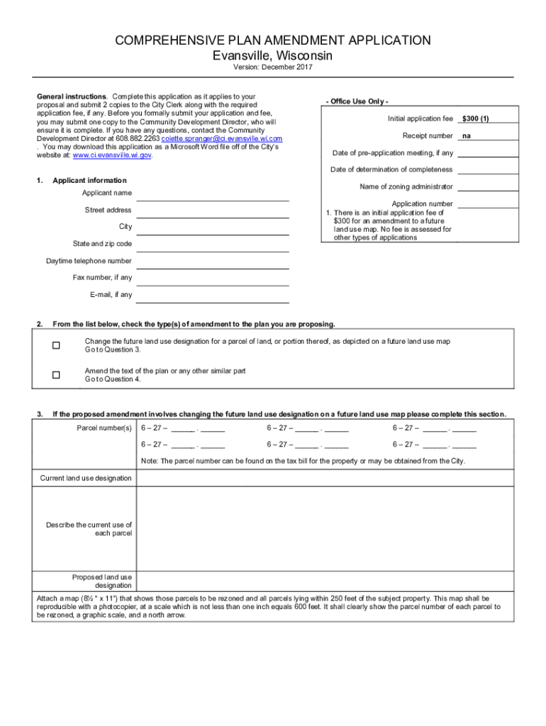 Fillable Online Change the Comprehensive Plan MapSalem, Oregon Fax Email Print - pdfFiller