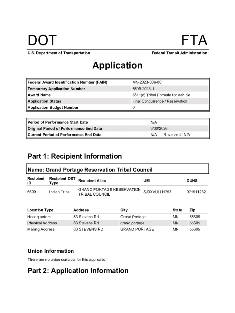 Fillable Online The Transit Award Management System (TrAMS)FTA Fax ...