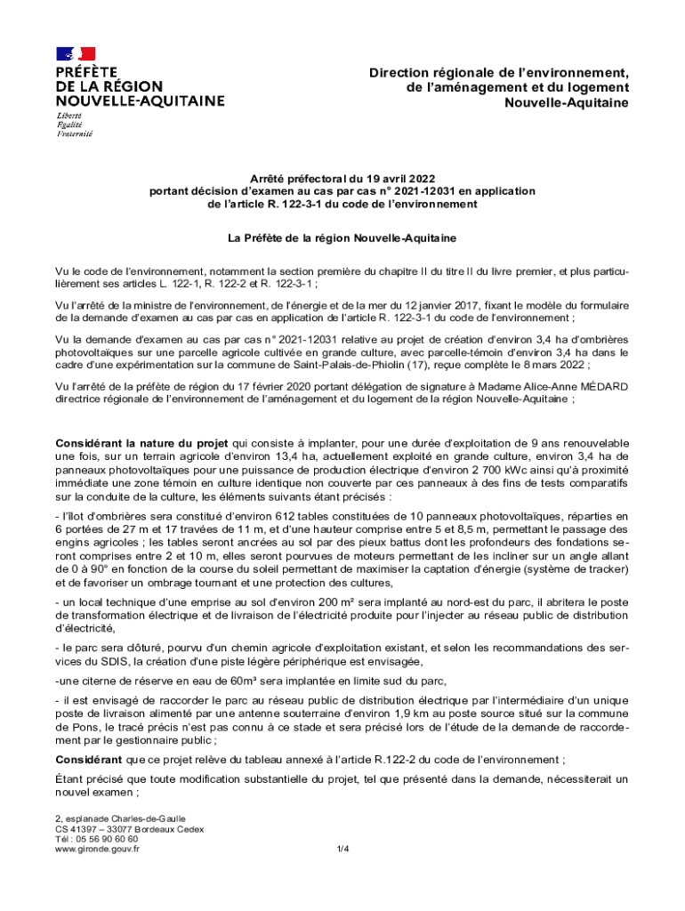 Remplissable En Ligne Direction rgionale de l'environnement, de l'amnagement ... Fax Email ...