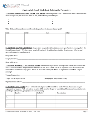 Fillable Online Assess Your Values, Interests, and Skills Fax Email ...