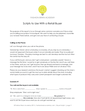 Fillable Online How to Title Sales Call Script? (Examples and Templates ...