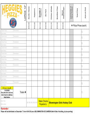 Fillable Online 2022 Heggies Pizza Order Forms.xlsx Fax Email Print ...