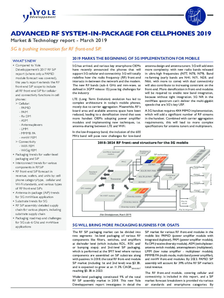 Fillable Online The 5G Revolution is Pushing Innovations for RF front ...