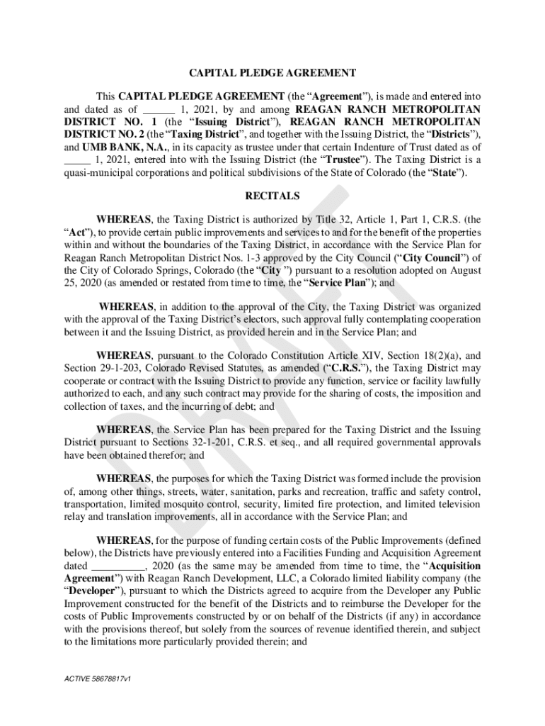 Fillable Online Share Pledge Agreement Fax Email Print - pdfFiller