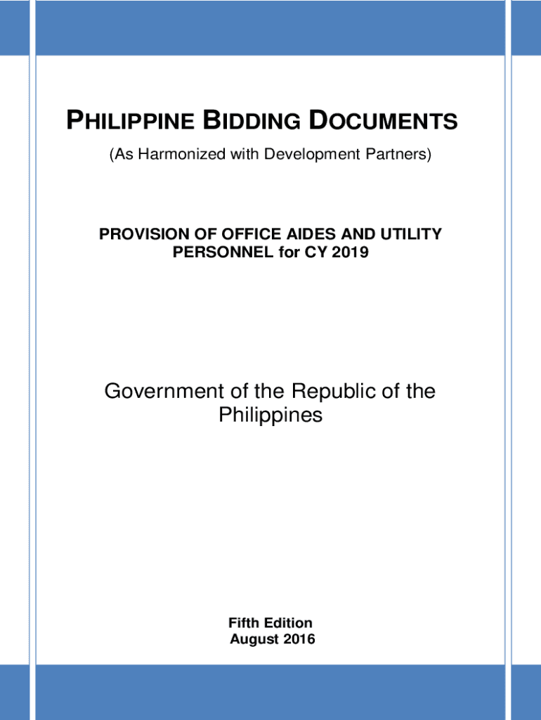 Fillable Online 20BD0027- RE-AD.pdf - PHILIPPINE BIDDING DOCUMENTS As ...