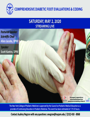 Fillable Online Comprehensive foot examination and risk assessment Fax ...