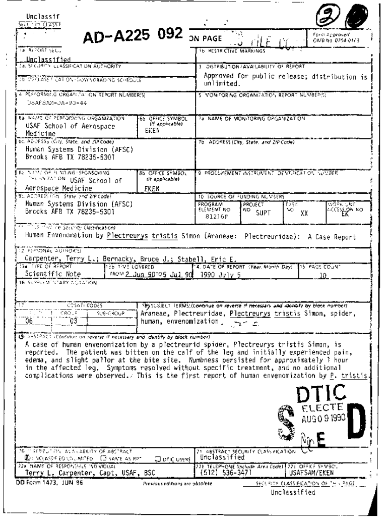 Fillable Online DD Form 1907, "Signature and Tally Record" Fax Email ...