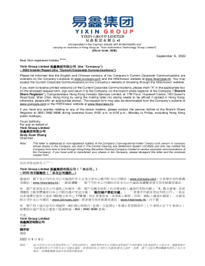 Fillable Online file finance sina com Notification Letter to Non ...