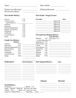Fillable Online Types of Refractive Laser Eye Surgery Fax Email Print ...