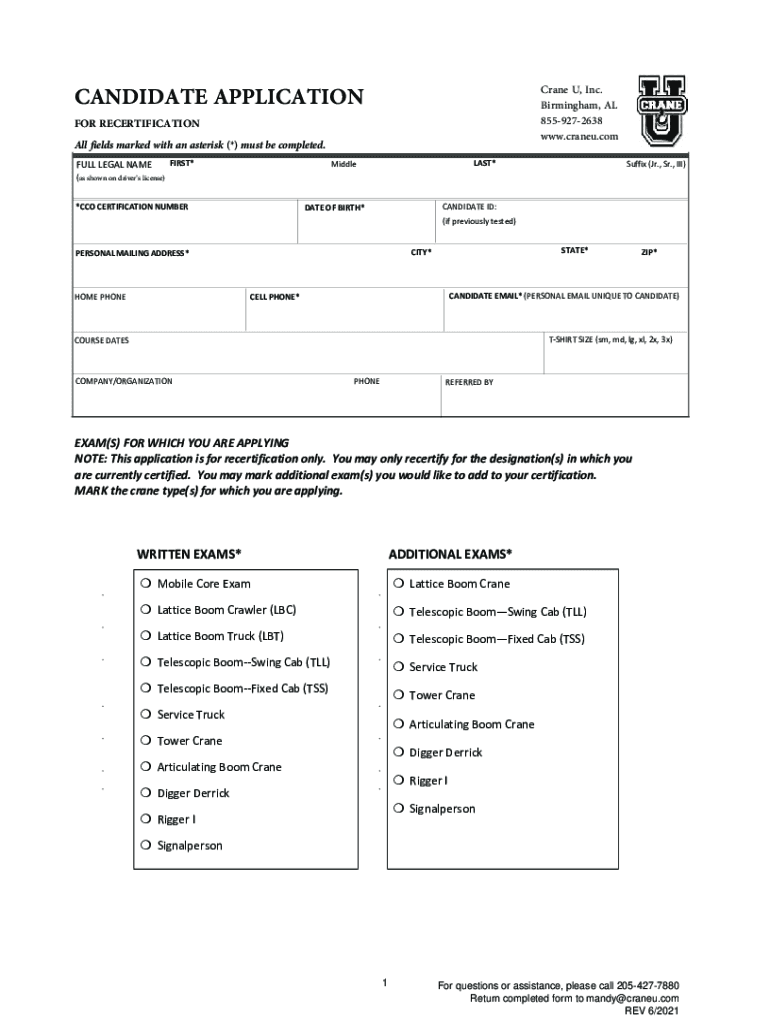 Fillable Online Crane UCrane Inspection, Operator Training ...