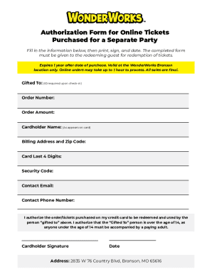 Fillable Online Fill in the information below, then print, sign, and ...