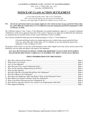 Fillable Online Case or Class Action Sample Clauses Fax Email Print ...