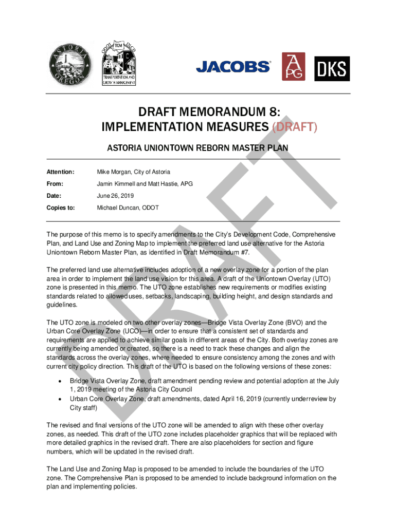 Fillable Online DRAFT MEMORANDUM 6: LAND USE ALTERNATIVES Fax Email Print - pdfFiller