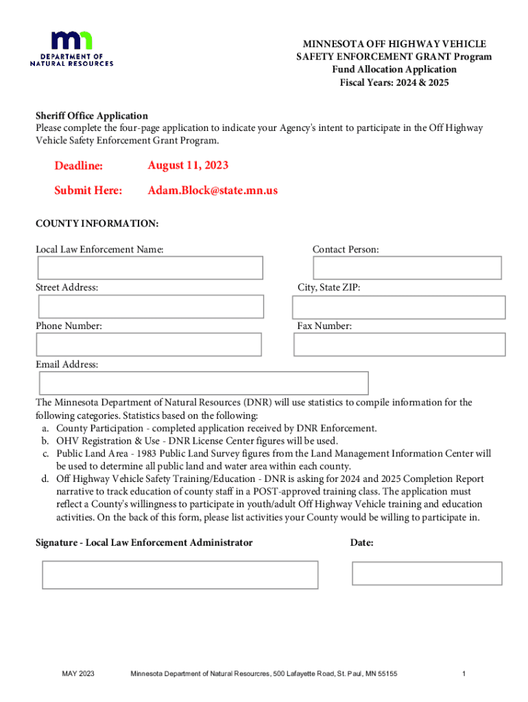 Fillable Online files dnr state mn Scott County Sheriff's Office Press Releases Fax Email Print ...