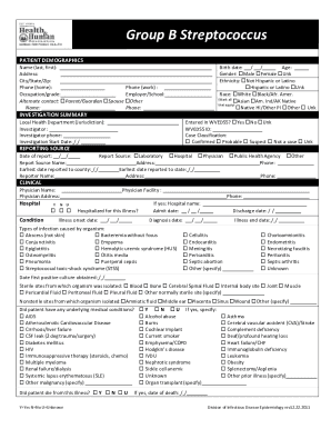 Fillable Online Group B Strep: Fast Facts and Statistics Fax Email ...