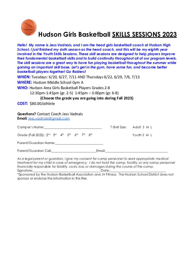Fillable Online Hudson girls basketball is back at state for the first ...