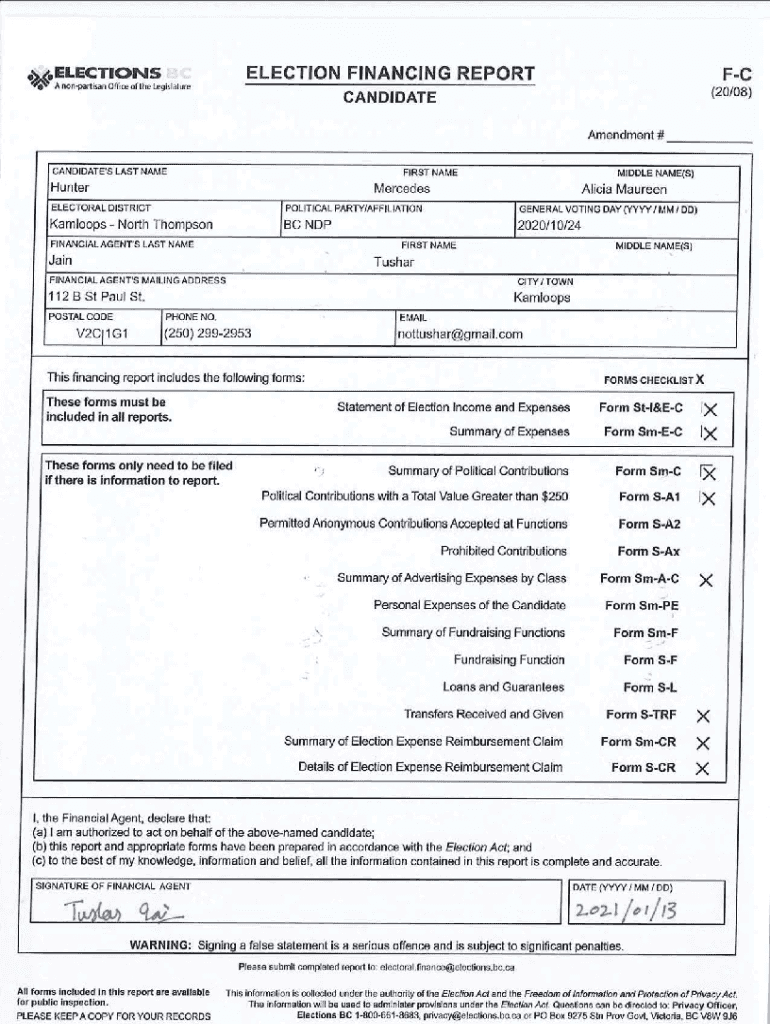 Fillable Online Kamloops - North Thompson Fax Email Print - pdfFiller