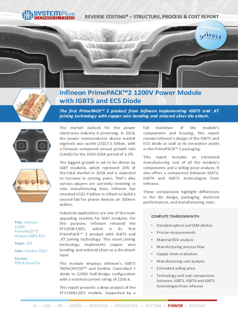 Fillable Online Infineon PrimePACK2 1200V Power Module with IGBT5 ...