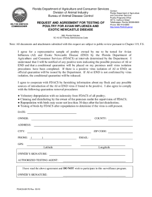 Fillable Online Poultry Import Permit Request Fax Email Print - pdfFiller