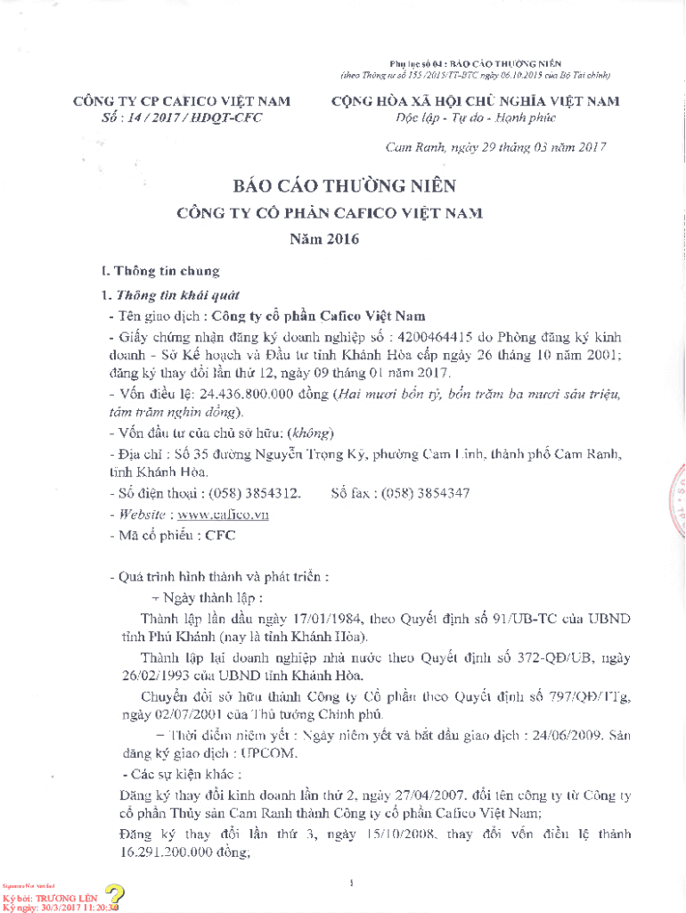 Fillable Online Ph lc s 04 : BO CO THNG NIN Fax Email Print - pdfFiller