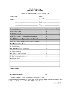 Fillable Online engineering sfsu What Is a Mechanical Engineer and How ...