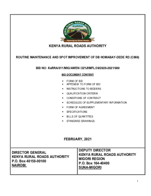 Fillable Online SECTION 2: APPENDIX TO FORM OF BID Fax Email Print ...