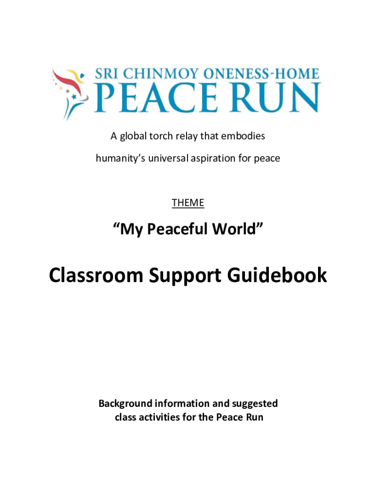 Fillable Online Passing the Peace Torch in States Across US Fax Email ...