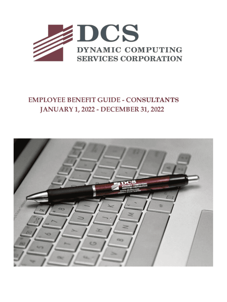 Fillable Online EMPLOYEE BENEFIT GUIDE - CONSULTANTS JANUARY ... Fax ...