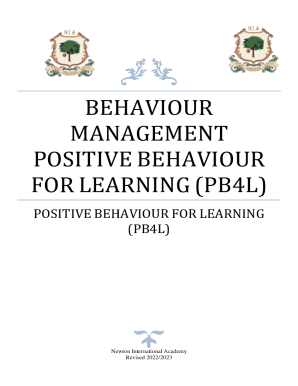 Fillable Online Positive Behaviour for Learning - NSW Department of ...